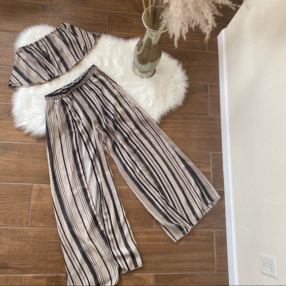 Stella Laguna Beach | Pants & Jumpsuits | Stella Laguna Beach Striped Top And Pant Set | Poshmark
